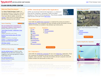 Yahoo! ASTRA 1.2 Now Available - News - DMXzone.COM