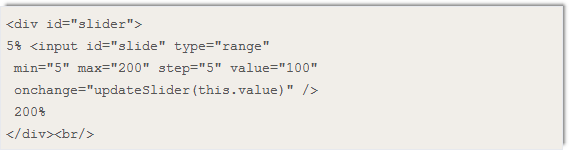 Creating A Slider Control With The HTML5 Articles DMXzone COM